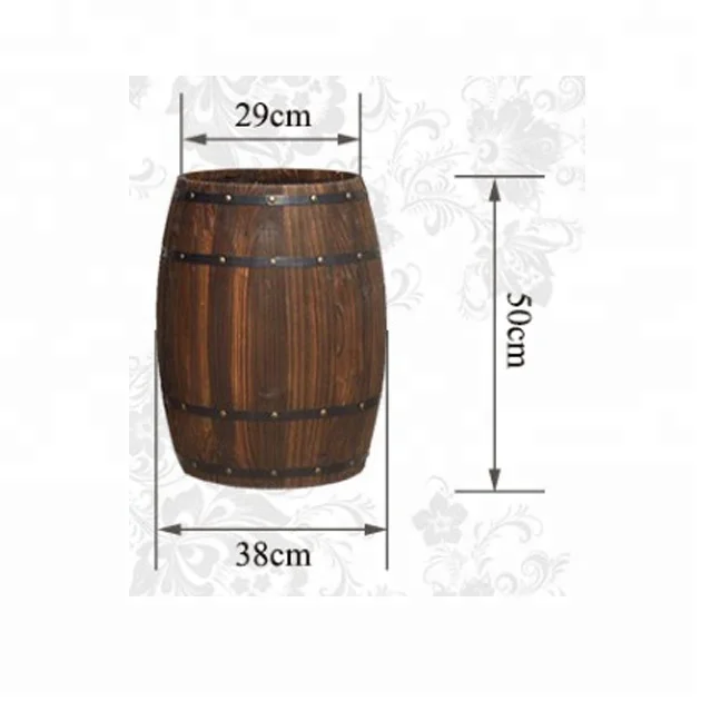 Barrels Direct - Vintage Wooden Barrels for Planter Use