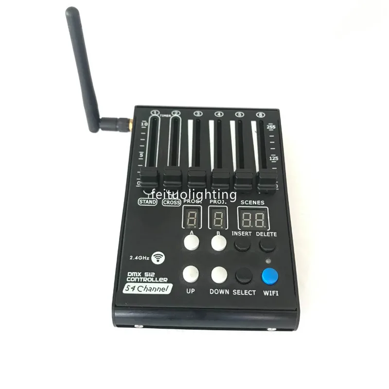 New Arrival Mini Dmx Lighting Controller 54 Channels Dmx Output ...