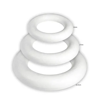 Fire Resistant Expandable Styrofoam Polyfoam Wreath Rings Eps Raw ...