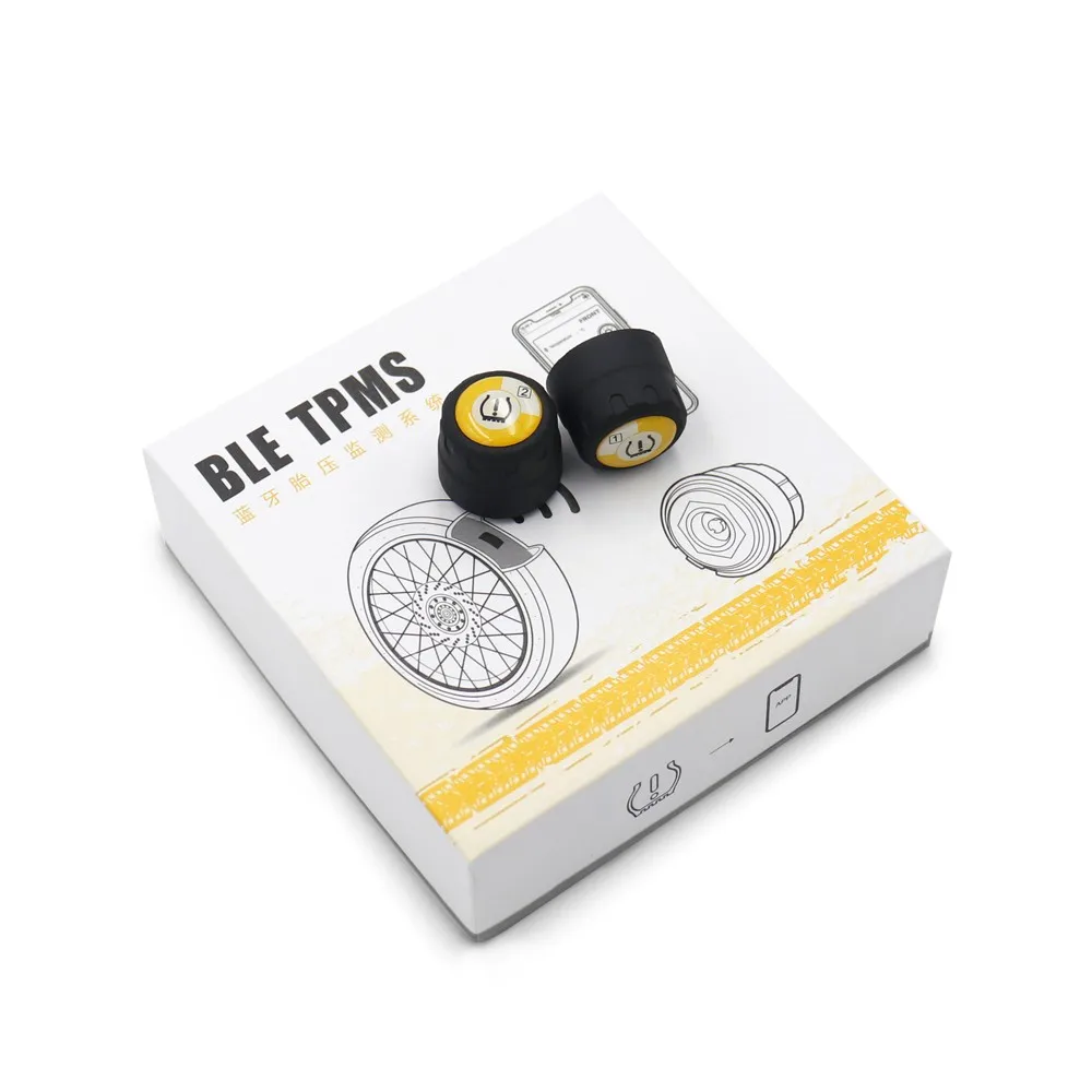 External Tmps Bluetooth4.0 Tpms Motorcycle For Android/ios Tire ...