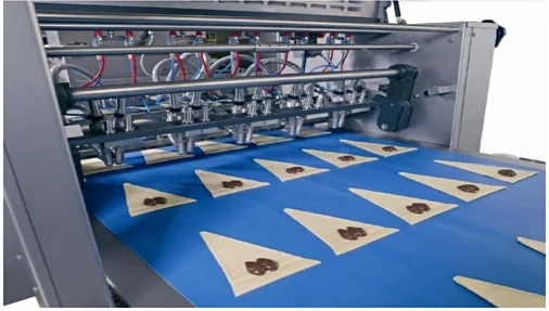 Bakery Croissant Cutter Roller Fully Automatic Croissant Making Machine ...