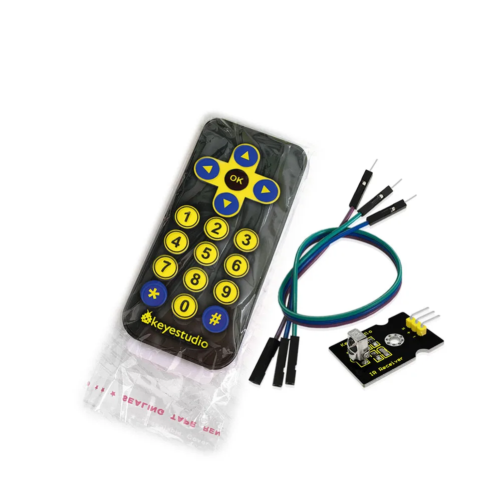 Keyestudio Infrared Ir Wireless Remote Control Module Kits For Arduino ...