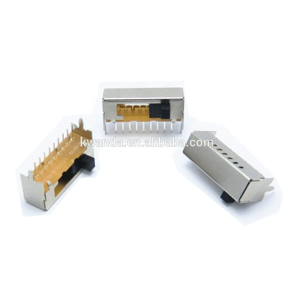 9 Pin 7 Position Slide Switch - On/off Electronic Control