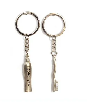 Tooth Brushing Supplies Shape Pendant Key Chain For Dental Clinics ...