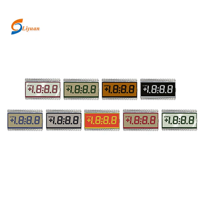 4 Digit Tn Calculator Custom Lcd Display Spare Parts Panel With Blue ...