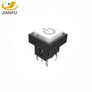 6 Pin Pc Computer Power Switch Button With Led 6*6mm - Buy Safety Power ...