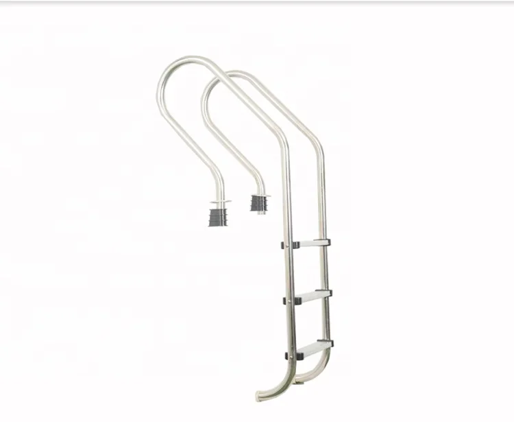 Stainless Steel 304 Pool Ladders Deep Swimming Pool Inground 2 3 Steps ...