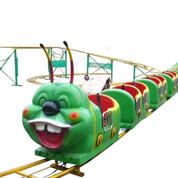 Amusement Ride Wacky Worm Roller Coaster Caterpillar Slide Train For ...