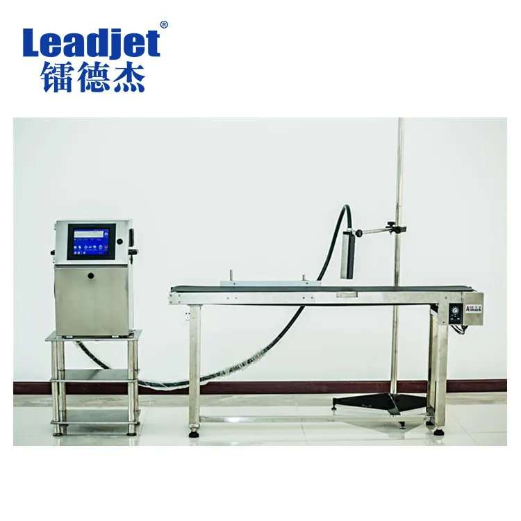 Leadjet Continuous Inkjet Printer Expiration Date Inkjet Coder For Wire ...