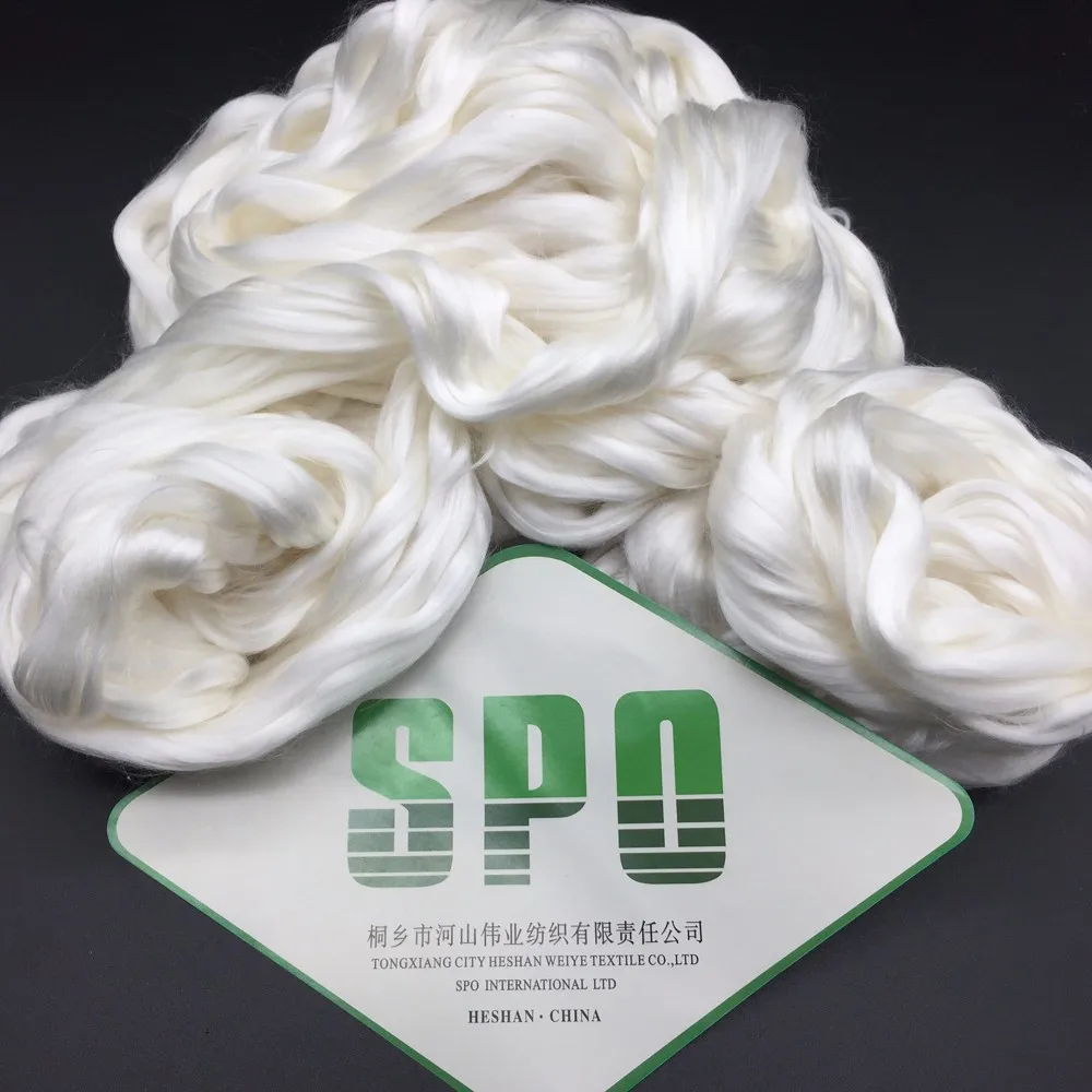 Raw Banana Silk Fiber A1 Grade - Eco-Friendly Tussah Silk