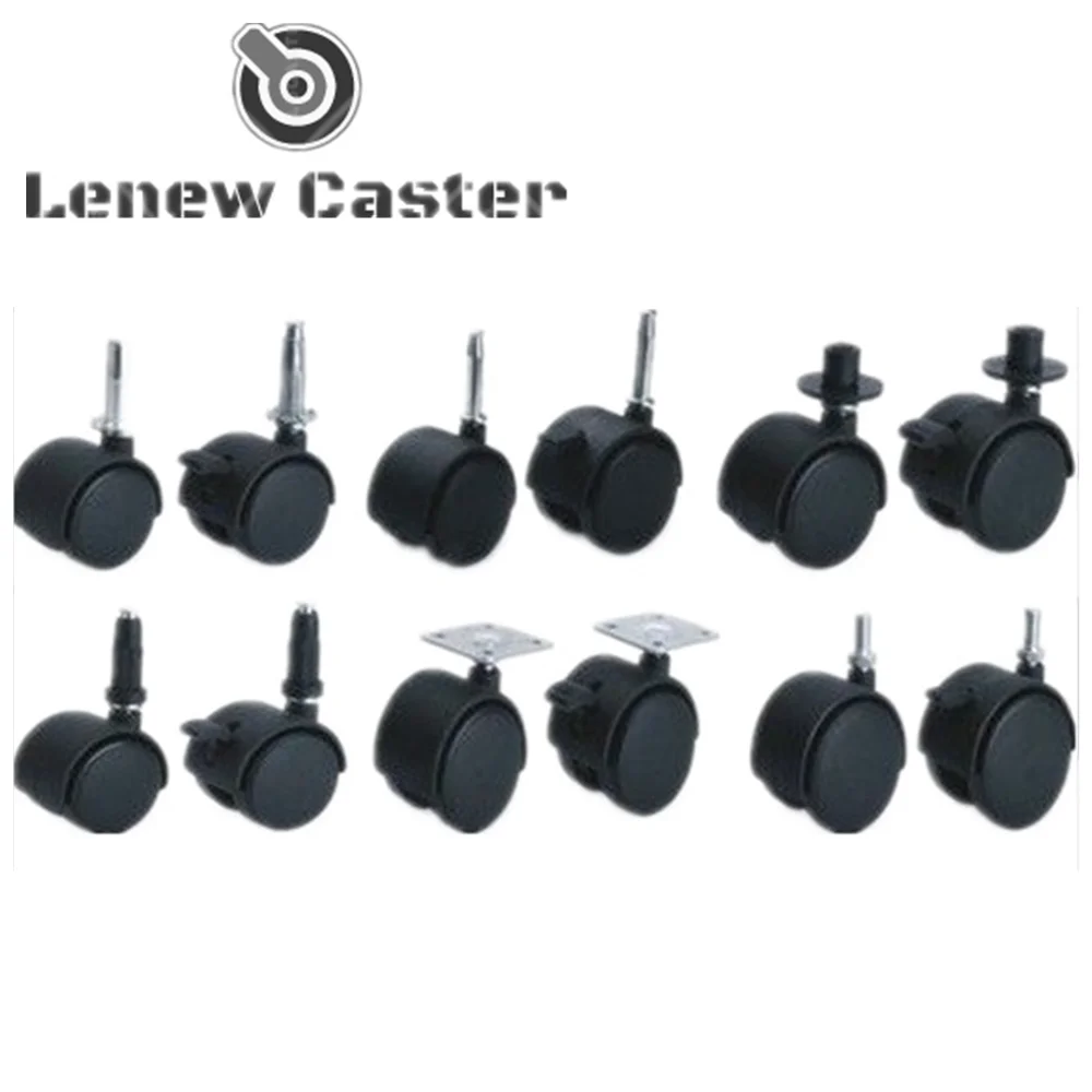 Furniture Castor Office Chair Nylon Caster 1.5/2 Inch 30mm 40mm 50mm ...