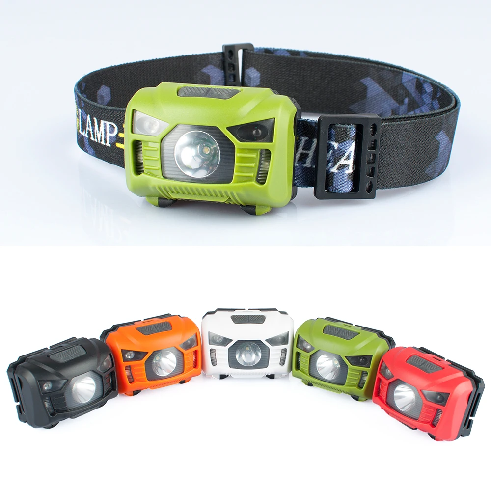 Dry Battery 3* AAA Led Headlamp Custom Elastic Bands for Headlamp ...