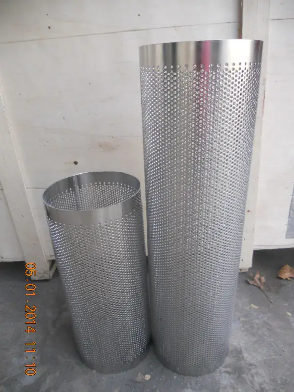 Small diameter and small hole size perforated pipe / Perforated steel ...