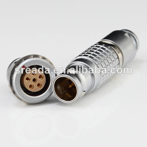 Lemo 6 Pinos Push Pull Waterptoof Fgg 0b 306 Conector Macho - Buy Lemo ...