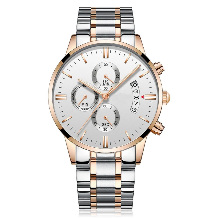 2021 Waterproof Japan Movt Quartz Watch - Stainless Steel