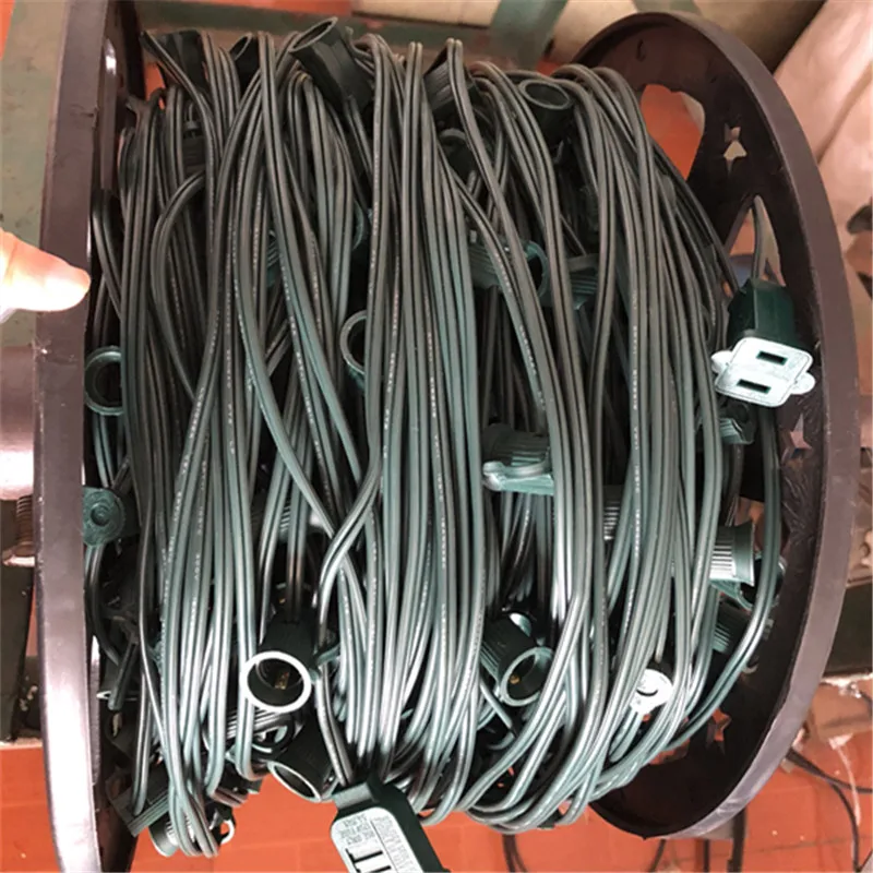 C9 Spool Lights Commercial Grade 12'' Spacing 1000 Feet Rolls C9 Led ...