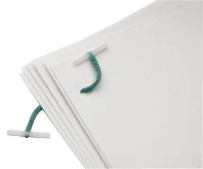 Custom Polyester Elastic String File Folder Metal Bard Treasury Tags ...