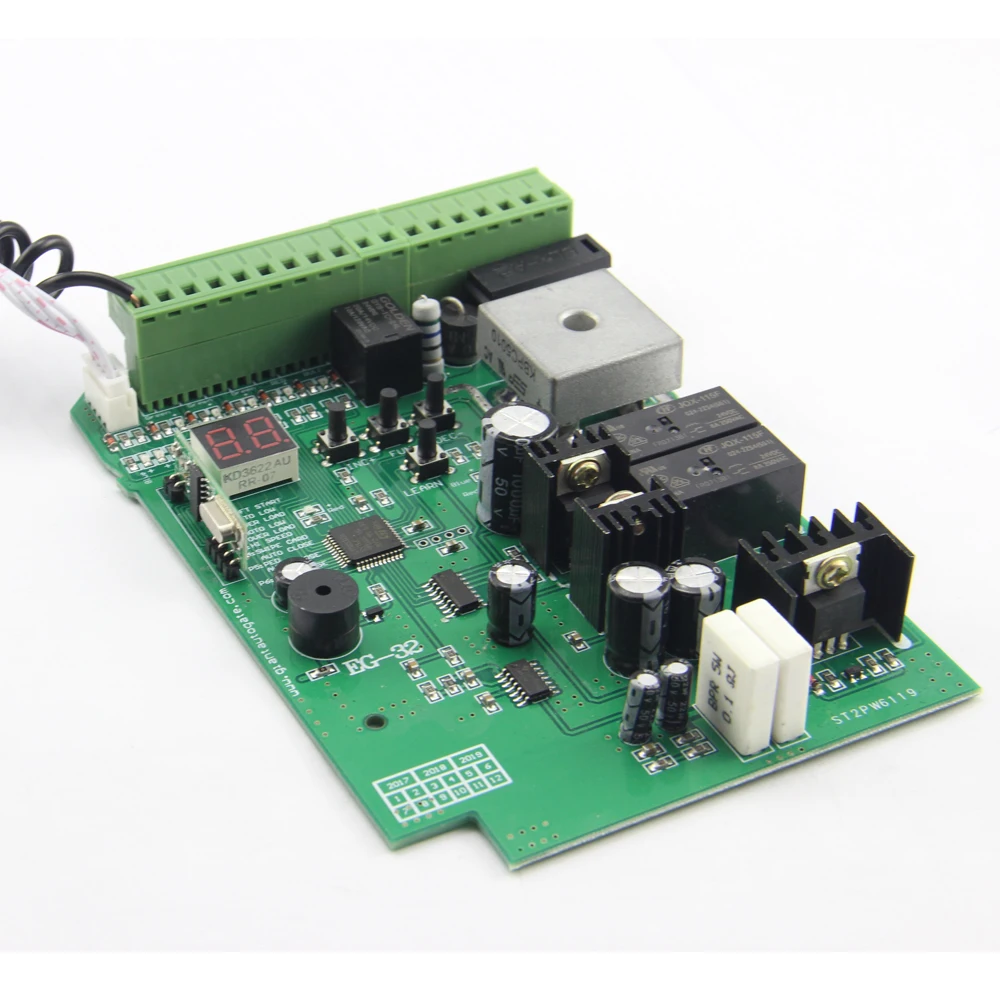 Panneau De Commande De Portail Coulissant,Carte Logique De Commande De Portail Coulissant Cc 24v ...