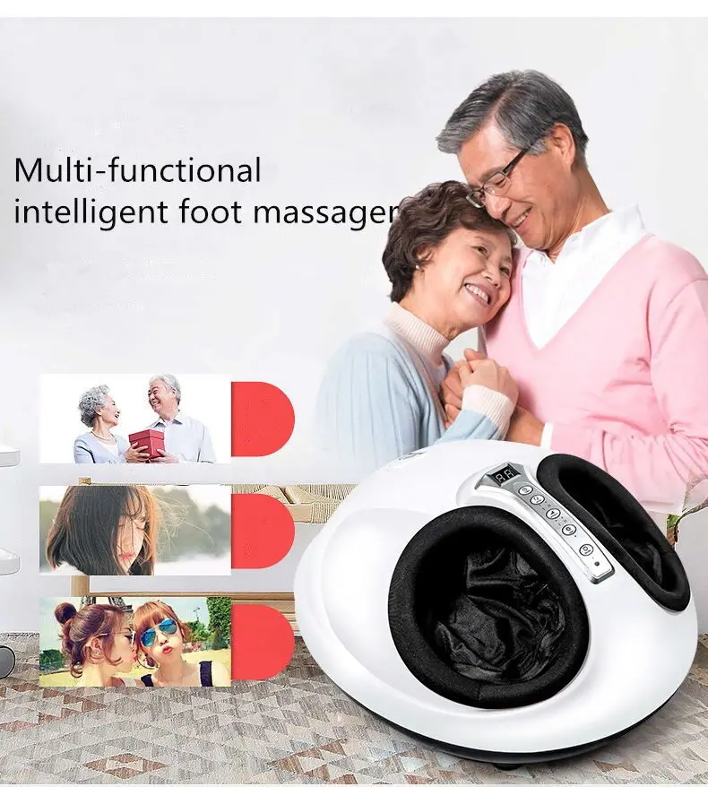 Electric Kneading Roller Foot Machine Massager with Heating