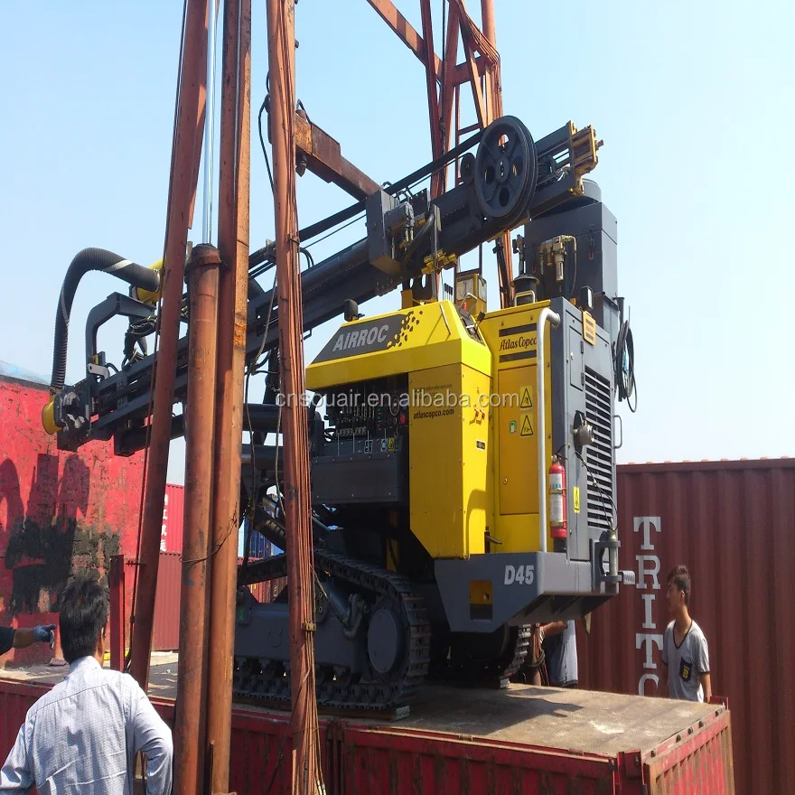 Atlas Copco-taladro hidráulico de superficie, PowerROC D55, diámetro ...
