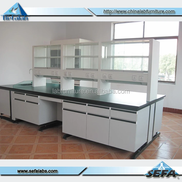 Mueble de laboratorio escolar de madera, escritorio de Laboratorio de ...