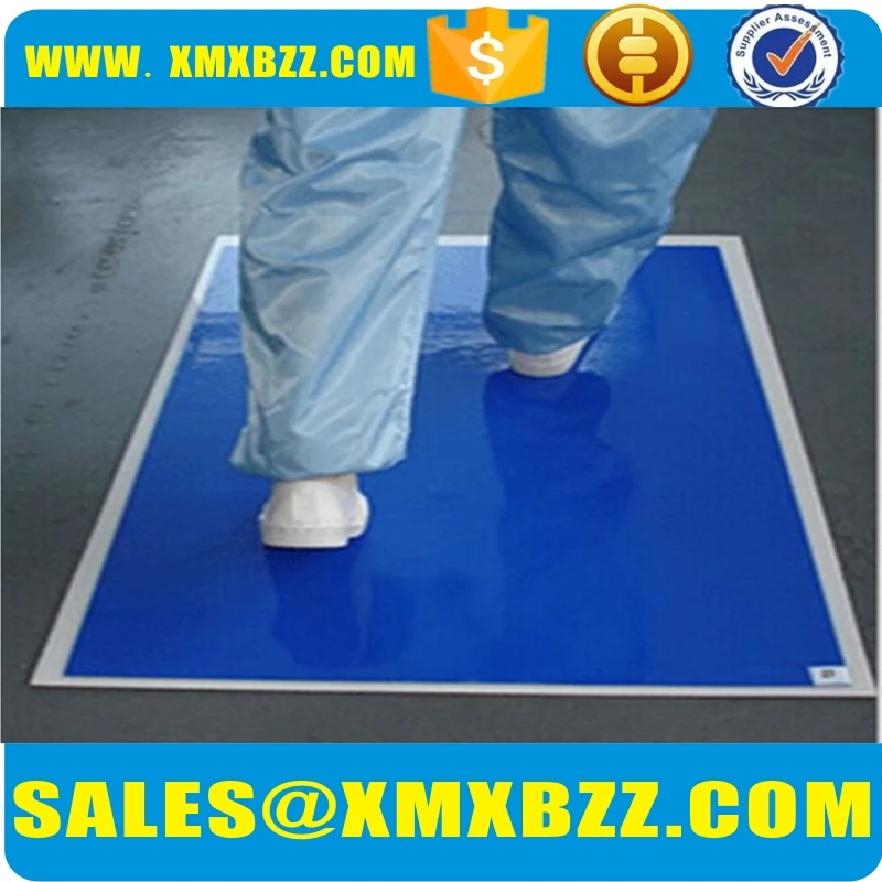 30 Um Thickness Reusable Washable Silicone Sticky Mat - Buy Blue Sticky ...