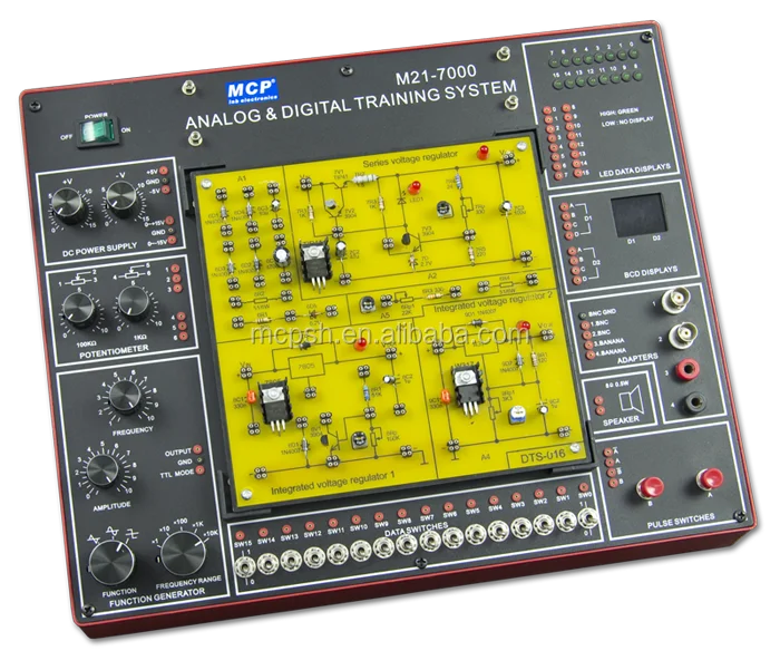 Mcp Acl-7000 - Analog Circuit Laboratory Trainer / Circuit Training Equipment/logic Trainer ...