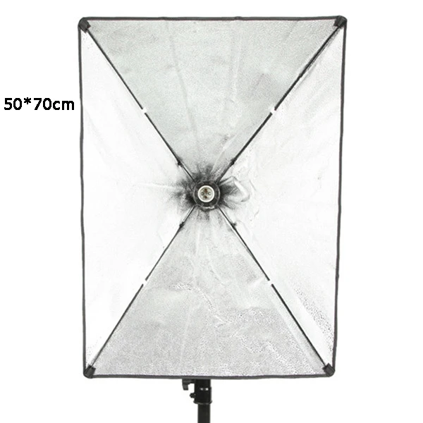 50x70cm Softbox Soft Box With E27 Lamp Holder Socket Soft Cloth For ...