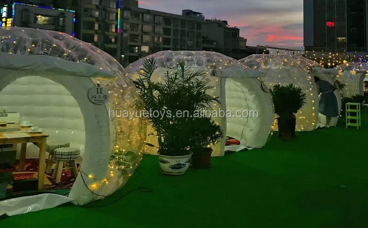 Luxurious Inflatable Bubble Tent Lodge Party Rental