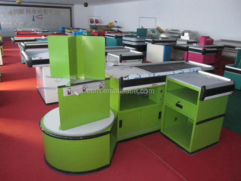 Suzhou Ruhao Checkstand Cashier Supermarket Table| Alibaba.com
