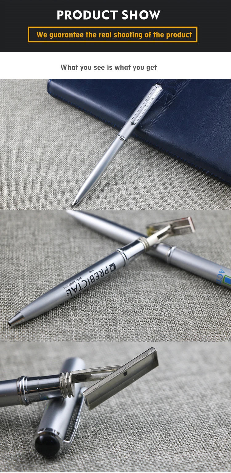 Office Stylo OEM Personalized Self-Inking Name Stamping Pens