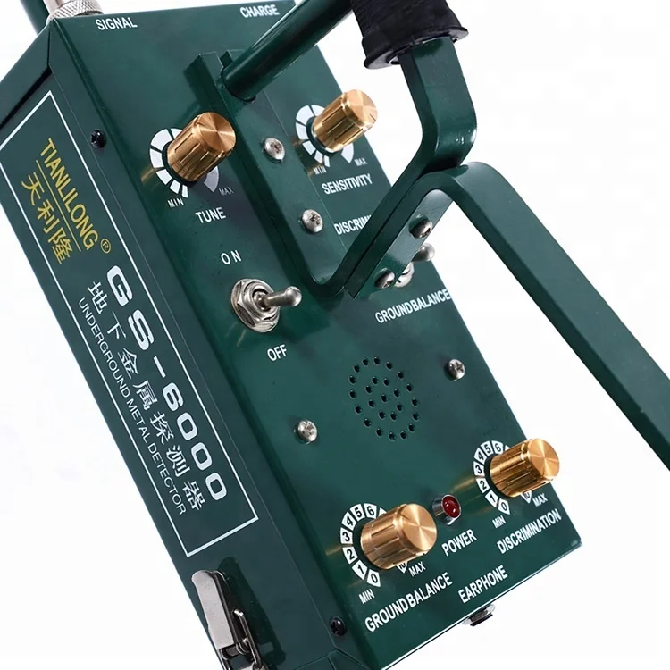 Gs6000 Long Detecting Depth Underground Metal Detector Deep Earth Gold ...