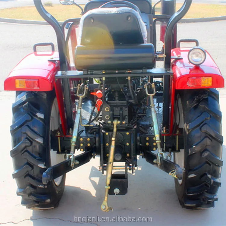 Small China 35HP 4 Wheels Tractor 4*4 35HP Mini Agricultural Tractor ...