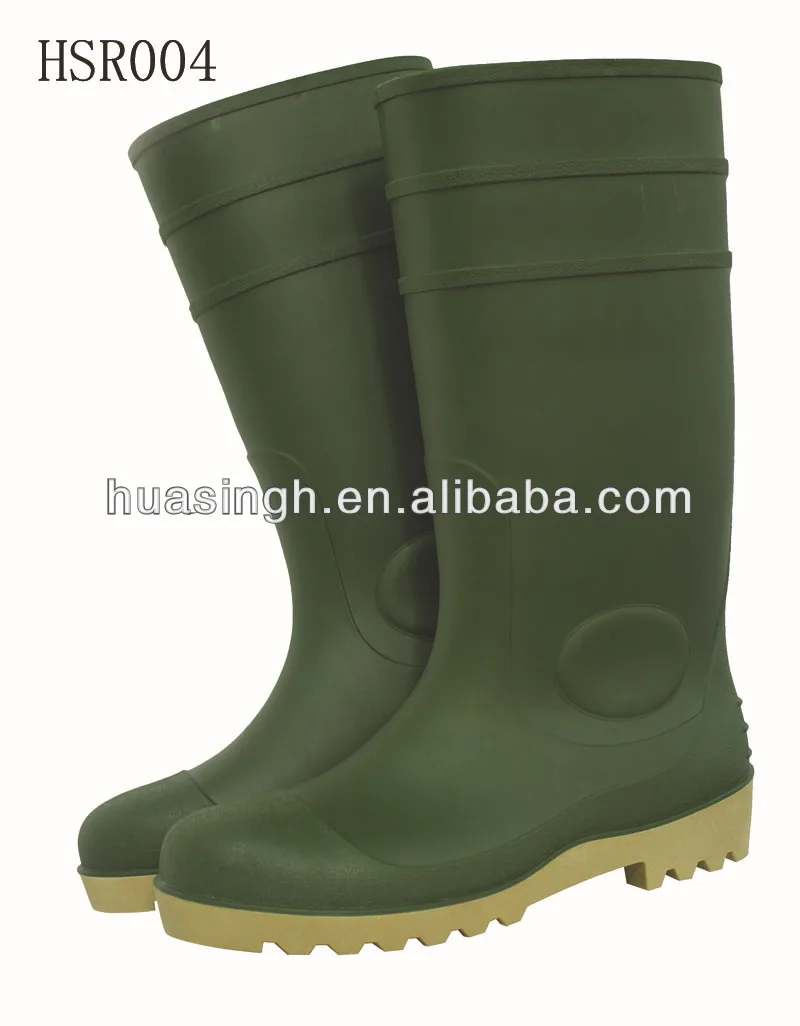 Zh,Heavy Industrial Anti-puncture Safety Boot With Steel Toe Anti-skid ...