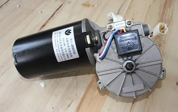 Bus Accessories 24v Wiper Motor 150w Zd2733 Power Wiper Motor For Bus ...