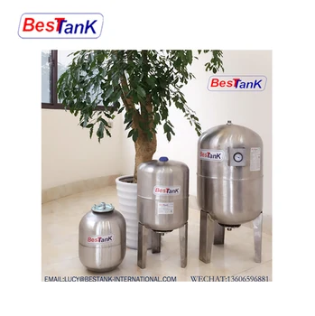 Bestank 2-100llt Vertical Stainless Steel Pressure Tank Expansion Tank ...
