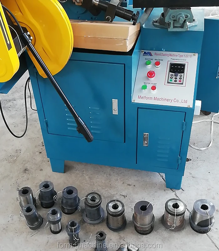 Concrete Post Machine Post-tension Corrugated Pipe Making Machine on ...