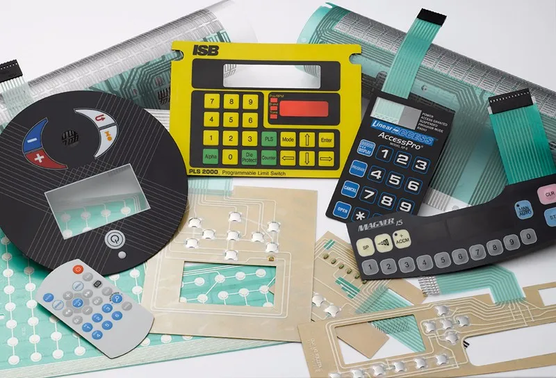 Non-tactile Membrane Keyboard Switch For Keypad And Keyboard Use - Buy ...