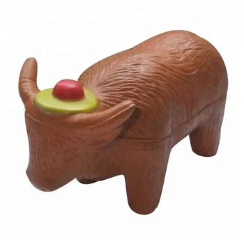 Pu Foam Bull Anti Stress Ball Squeeze Toy With Logo - Buy Pu Foam Bull ...
