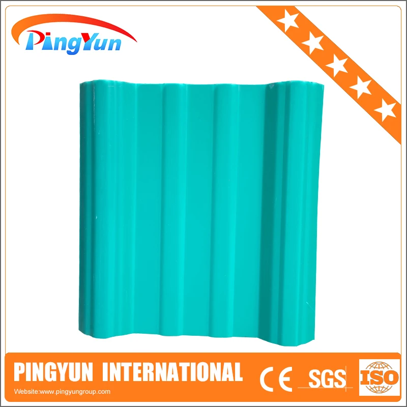 Résistant à la corrosion en plastique pvc toiture feuille/chaleur ...