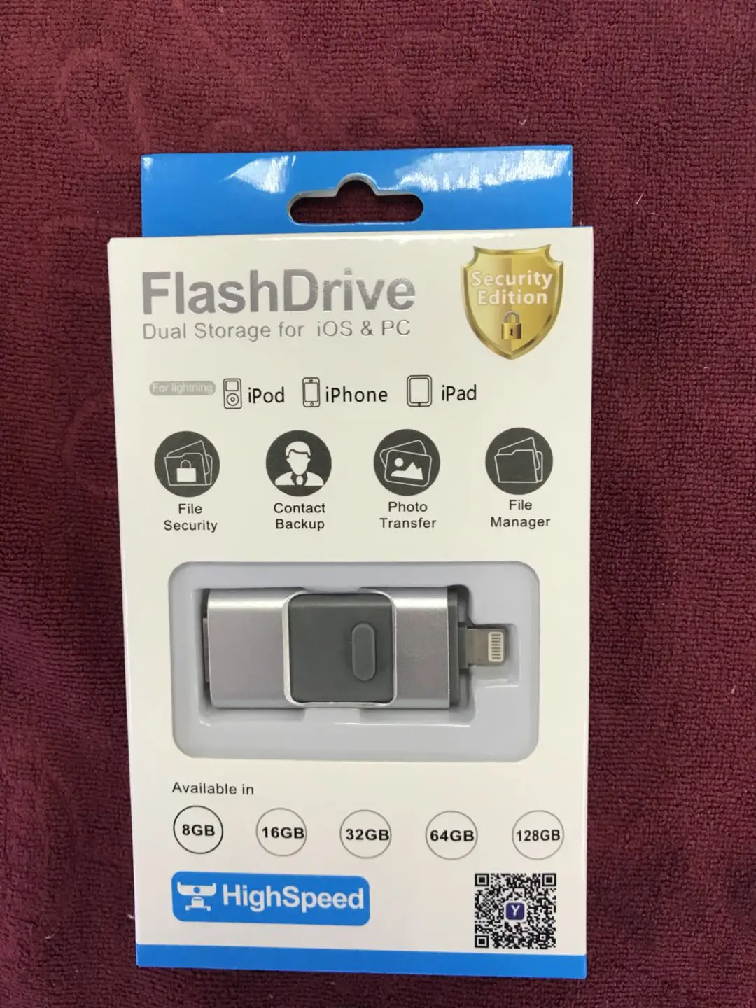 Dual Otg Usb 3.0 Flash Memory Drive For Computer And Smartphone Iphone ...