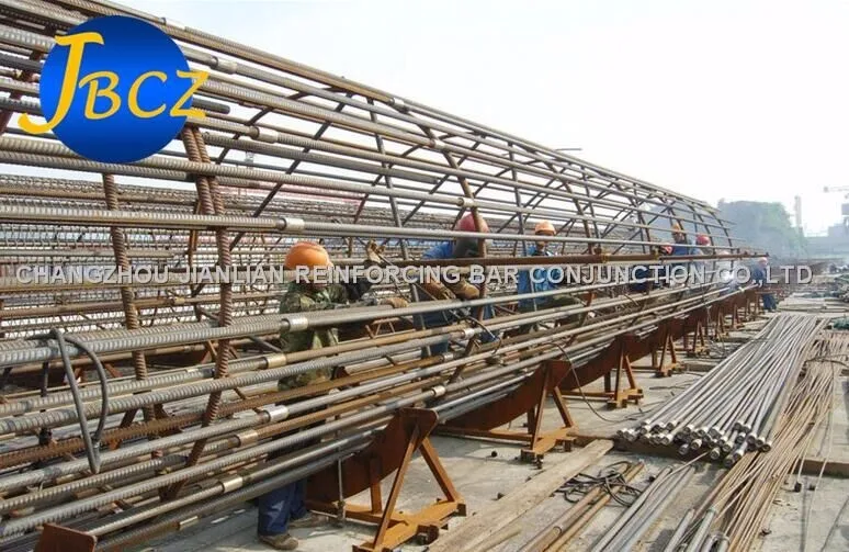 Heavy Duty 16-40mm Rebar Conical Coupler Corrosion Resistant Steel Bar ...