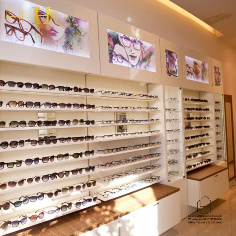 Customized Optical Display Showcase Optical Display Cabinet Optical ...