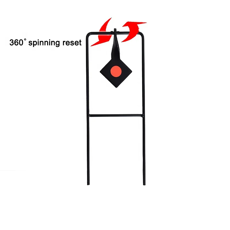 .22 Caliber Steel Shooting Targets Spinning Target For Shooting ...
