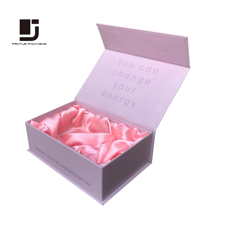 Luxury Custom Brand Gift Box Packages With Satin - Buy Gift Box,Gift ...