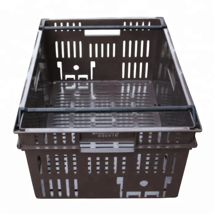 JOIN Plastic Ventilated Vegetable Crates - Stackable & Nestable