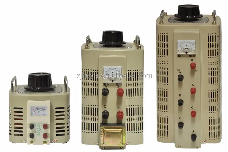 TDGC2-50KVA Manual Type Single Phase Voltage Regulators Transformer ...