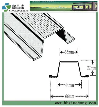 Galvanized Omega Metal Suspended Ceiling Furring Channel Profile ...