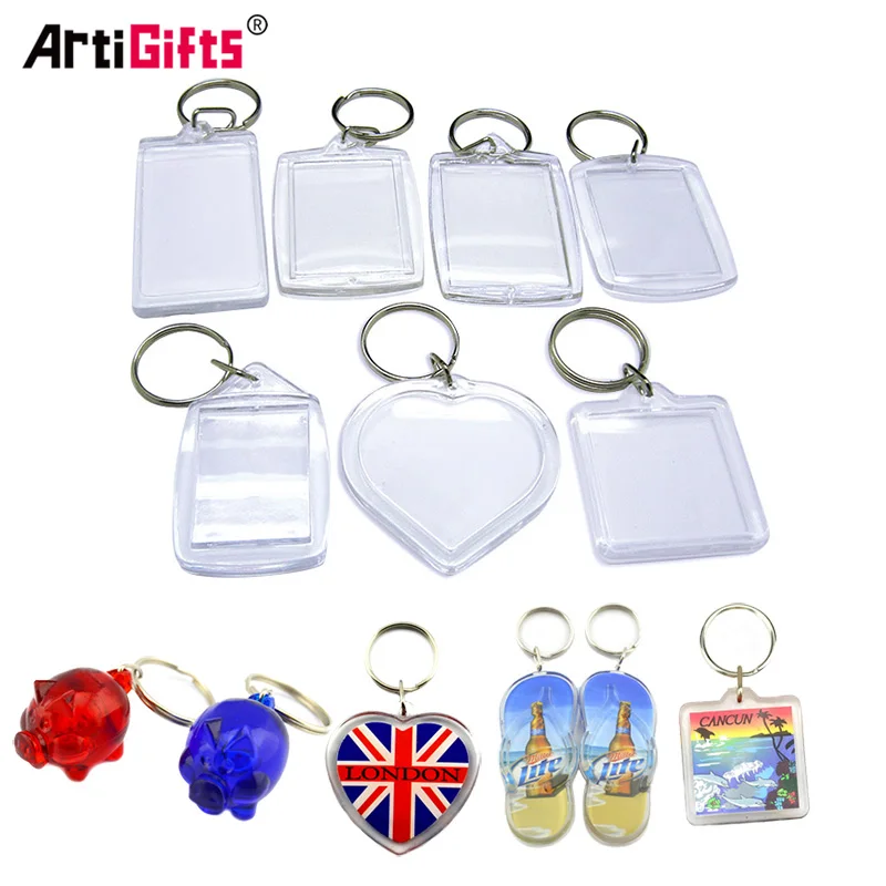Custom Anime Acrylic Charm Keychain - Keychain Custom Logo