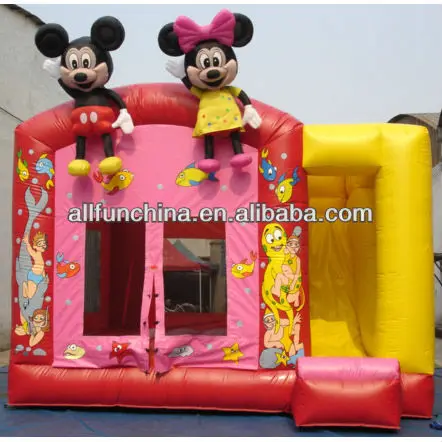 Slide inflatable gorilla CARTOON, Slide inflatable bridge, Slide ...